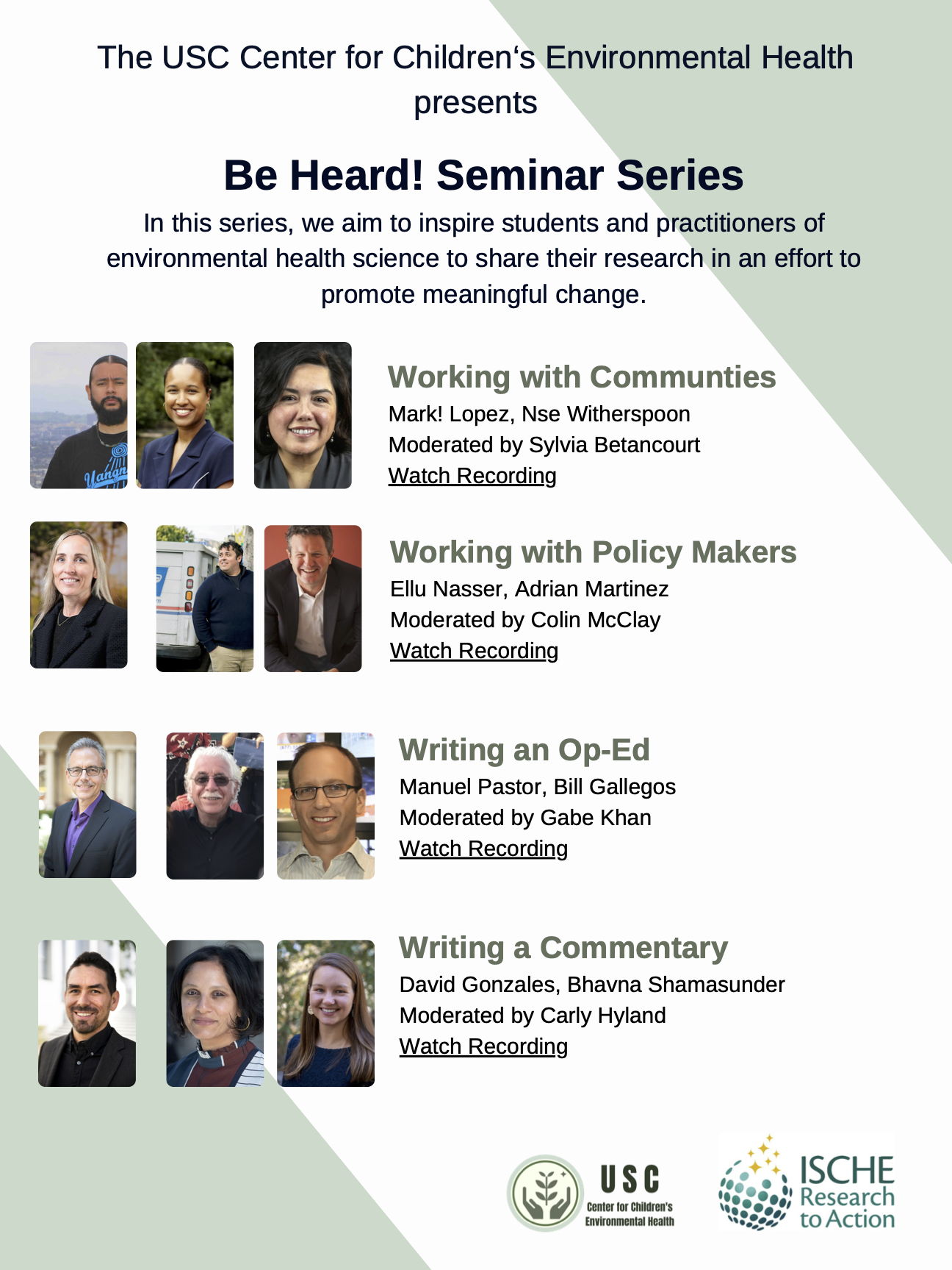 Be Heard seminar series - Southern California Center for Children's ...
